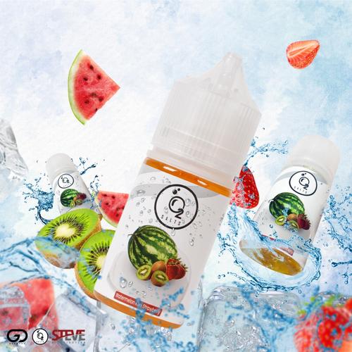 Jual O2 V2 Watermelon Kiwi Strawberry Salt Nic 30ML by GD x Steve ...