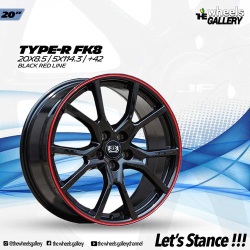 Jual Velg Mobil Only JF Luxury Type-R FK8 20" 5X114.3 By RH Wheels - Kota Tangerang Selatan ...