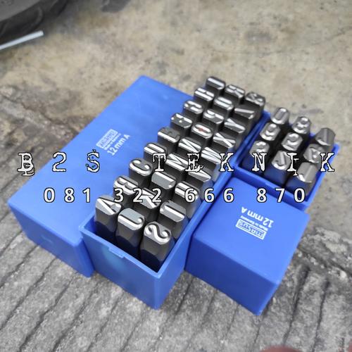 Jual Murah MASUS Stamp Punch 12 mm Angka Huruf Ketok Germany - ANGKA ...