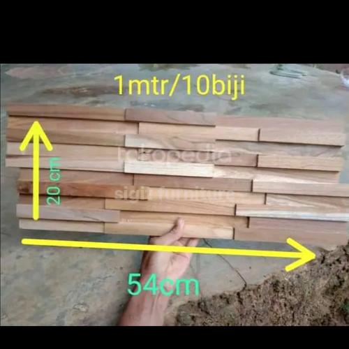 Jual panel dinding kayu cladding wood - Kab. Jepara - sigit furniture ...