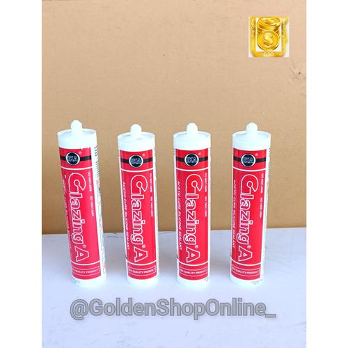 Jual Glazing A Silicone Sealent - Lem Silicone 300 gram - clear ...