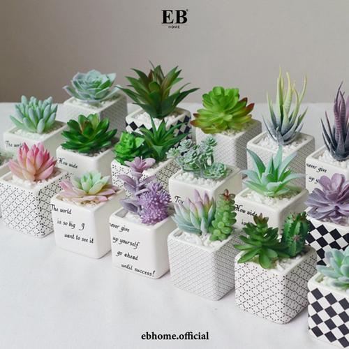 Jual Tanaman Hias Mini / Pajangan Meja / Artificial Plants 263/1-14 - 2 ...