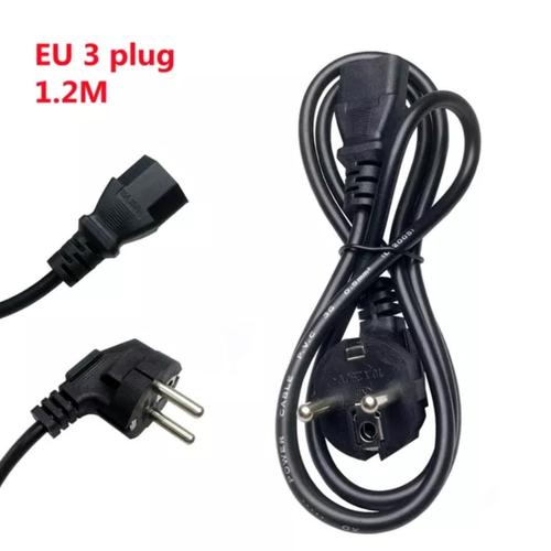 Jual AVPRO YU04 AC Power Supply Adaptor Cable IEC C13 EU 3 Plug - 2x0 ...