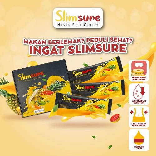 Jual Slimsure -1Box 15s Diet Detox|Obat Kurus|Pelangsing|Pelancar BAB ...