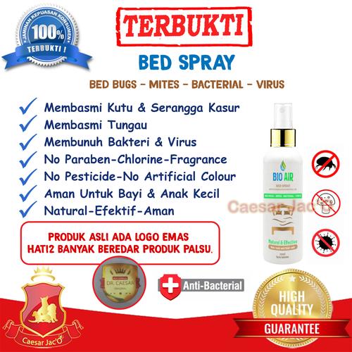 Promo Bed Spray Anti Tungau Kutu & AntiVirus Bakteri Kasur Sofa Karpet ...