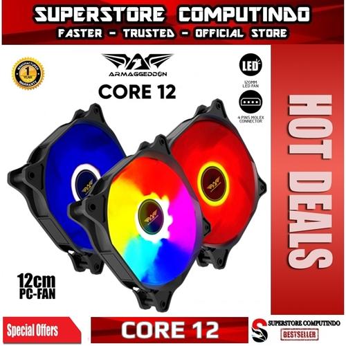 Promo Fan Casing Armaggeddon Core 12 Series | LED 12Cm Fan PC - CORE 12 ...