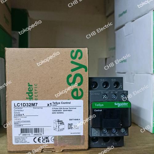 Jual Schneider Kontaktor LC1 D32 M7 220VAC Original - 220V - Jakarta ...