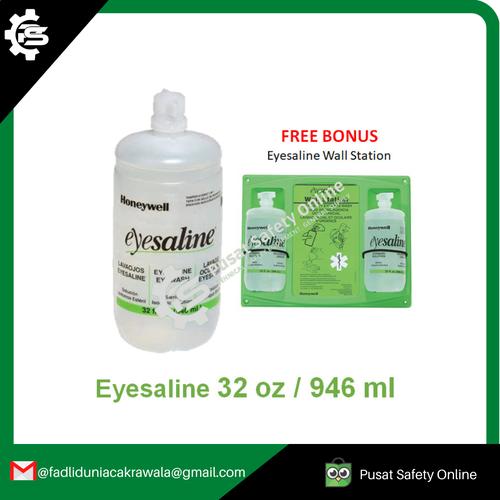 Jual Honeywell Eyesaline 32 oz. Emergency Eye Wash Station Refill ...