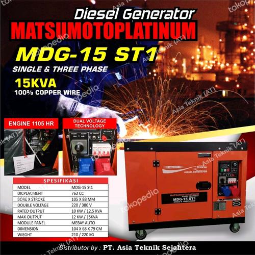 Promo Genset silent 15 kva 3 phase heavy duty Cicil 0% 3x - Jakarta ...