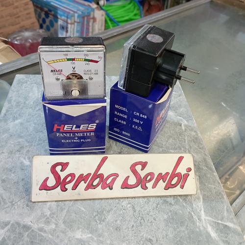 Jual Ac panel volt meter with electric plug colokan - Kota Pekanbaru ...