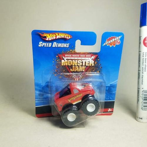 Jual Mainan hotwheels Monster gun slinger Monster jam speed demon ...