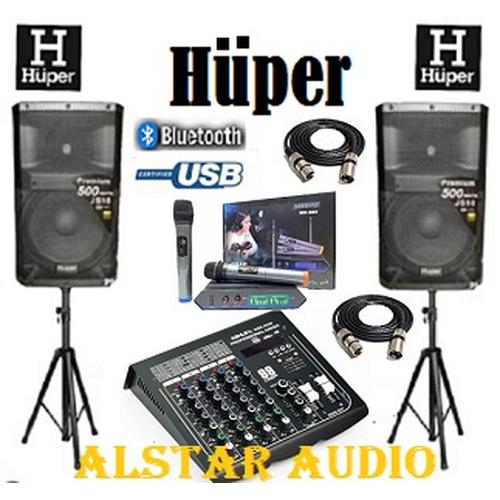 Jual Paket karaoke Sound System Huper JS10 15 Inch Paket Full Set ...