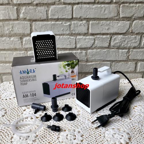 Jual AMARA AM 104 AM104 mesin pompa air celup aquarium aquascape kolam ikan - Kota Depok ...