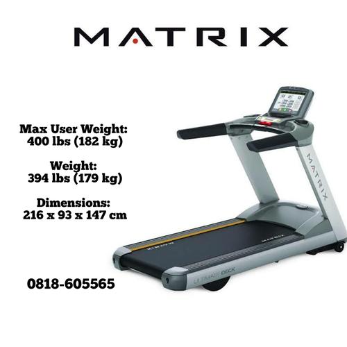 Jual Matrix Treadmill T5 second kondisi 95% Commercial Use - Jakarta ...
