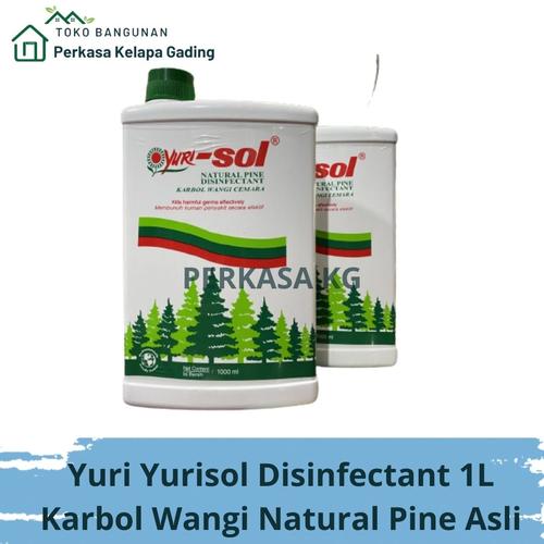 Jual Yuri Yurisol Disinfectant 1L Karbol Wangi Natural Pine Asli ...
