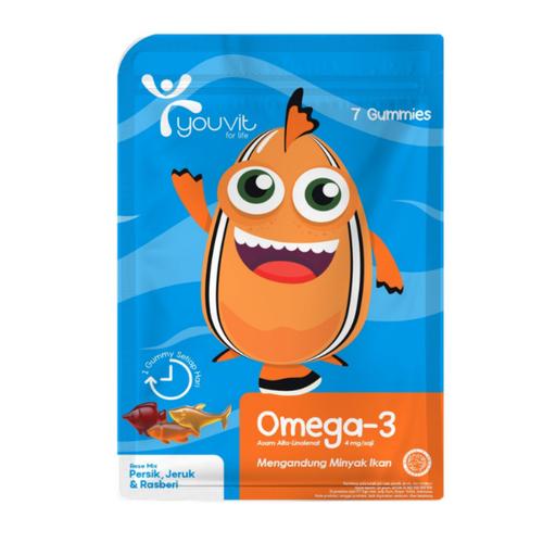 Jual Youvit Multivitamin Gummy Omega 3 Kids 7S - Jakarta Timur - AEON ...