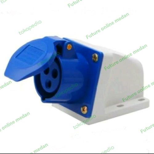 Jual Stop kontak CEE Fort/yts wall socket 16/ 32/ 63a 3pin surface ...