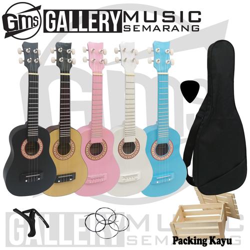 Jual Gitar Ukulele Kentrung Senar 3 dan Senar 4 Banyak Bonus - PKT D ...