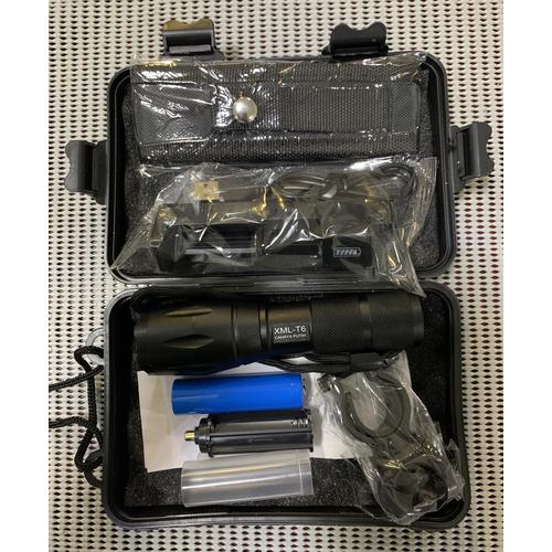 Jual Senter LED Tactical CREE XML-T6 8000 Lumens with Baterai plus PN-2 ...