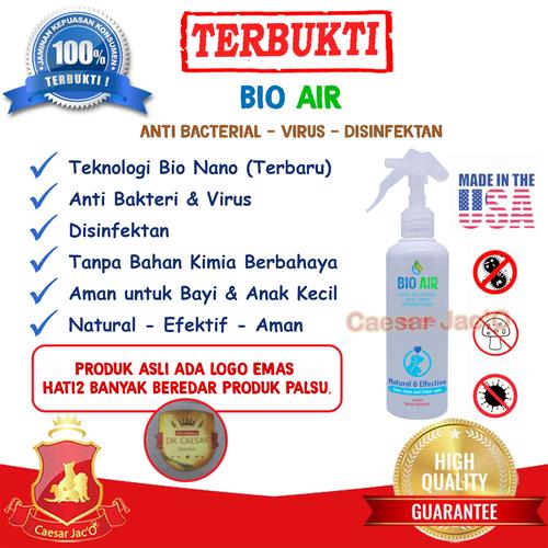 Promo Bio Air Spray Anti Virus Bakteri Kuman Jamur Natural Disinfektan ...