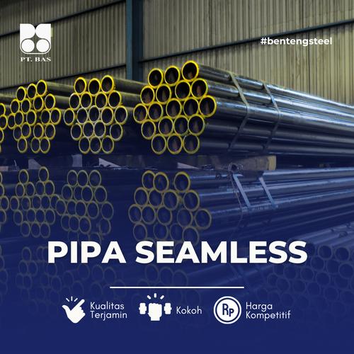 Jual Pipa Hitam Seamless SCH 40 ( 5" - 24" ) - Rangka Raya Store - Pipa ...