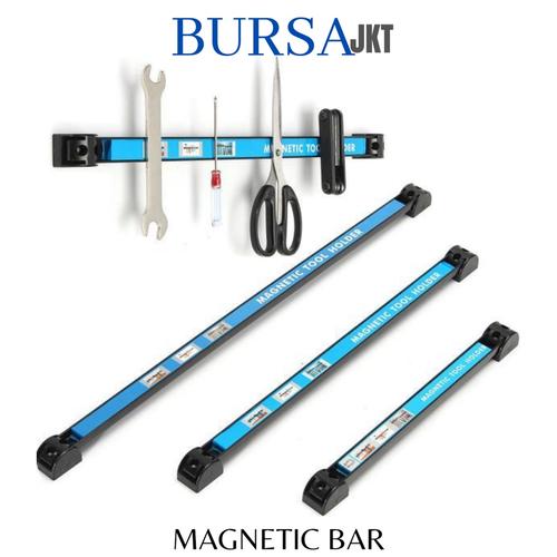 Jual MAGNETIC TOOL BAR ORGANIZER RAK MAGNET DINDING GANTUNG PERKAKAS 8 ...