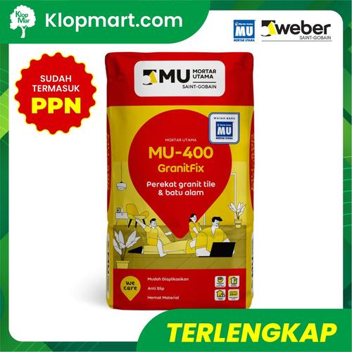 Jual KHUSUS GOJEK INSTANT - MU 400 Granit Fix Perekat Granit & Batu ...
