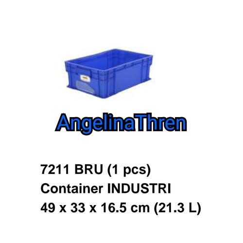 Jual Container Industri 21 Liter - Bak ikan biru Persegi - container ...