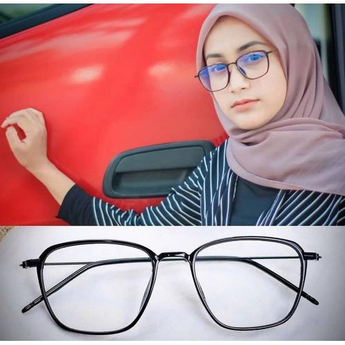 Jual frame kacamata minus lentur ringan pria wanita anti radiasi 2189 ...