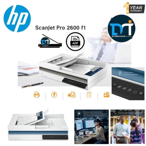 Promo HP ScanJet Pro 2600 f1 - Flatbed ADF Document Scanner Cicil 0% 3x ...
