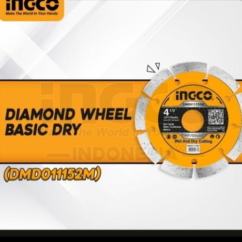 Jual Ingco Mata Gerinda Potong Keramik Diamond Wheel Dry DMD011152M ...