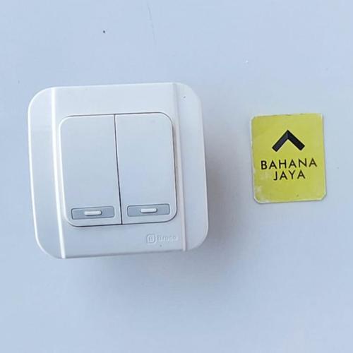 Jual SAKLAR LAMPU INBOW SERI SAKLAR IB SERI SAKLAR DOUBLE BROCO MANADO ...