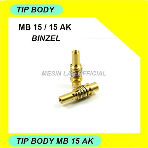 Jual Tip Holder Tip Body MB15 Mesin Las Mig CO2 Untuk Torch MB 15AK MB ...