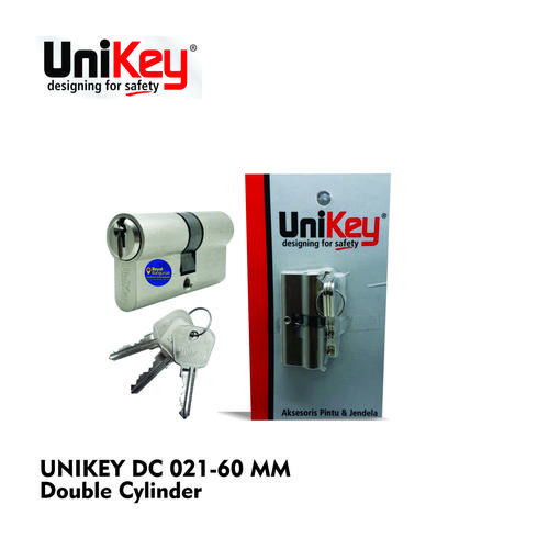 Jual UNIKEY DC 021-60/65/70 MM Double Cylinder - DC 021-60MM - Kab. Tangerang - Royal Bangunan ...
