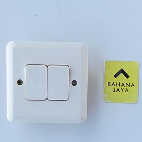 Jual SAKLAR LAMPU INBOW SERI SAKLAR IB SERI SAKLAR DOUBLE DEXTA MANADO ...