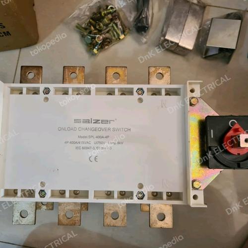 Jual COS Change Over Switch Manual ohm saklar 4p 400a merk Salzer - Jakarta Barat - DnK ...