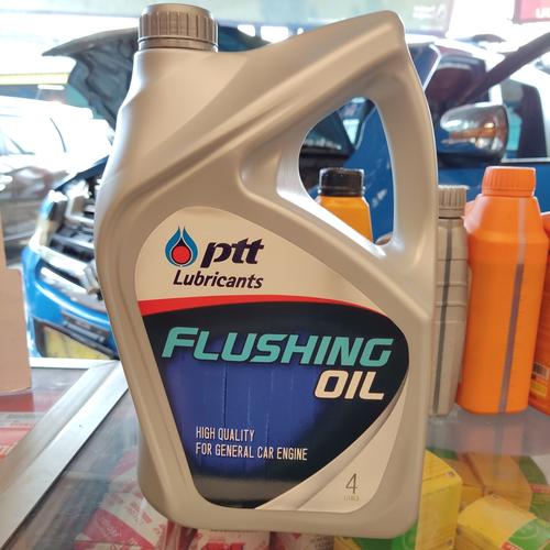 Jual PTT engine flushing oil cairan pembersih mesin galon isi 4 liter ...