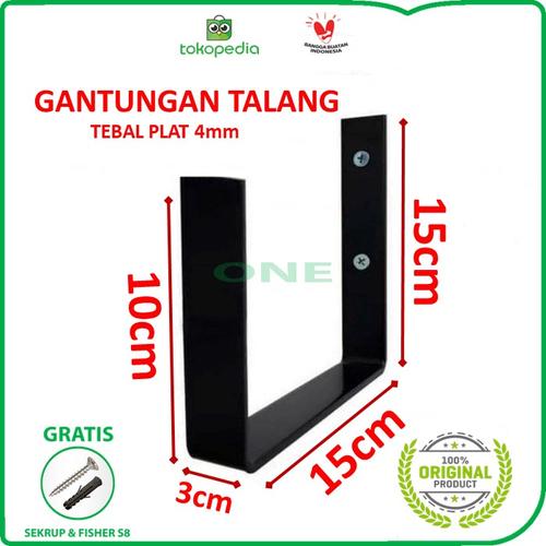 Promo Gantungan Talang Air / Bracket Talang Air / Penahan Talang ...