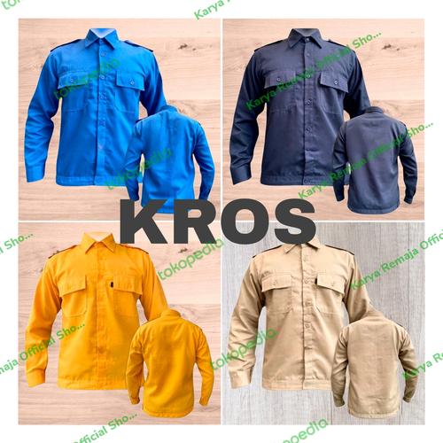 Jual Wearpack Safety kemeja polos Kerja Bengkel Baju outdoor Lengan ...