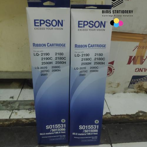 Jual Pita Epson Ribbon Catridge LQ-2190 S015531/S015086 - Jakarta ...