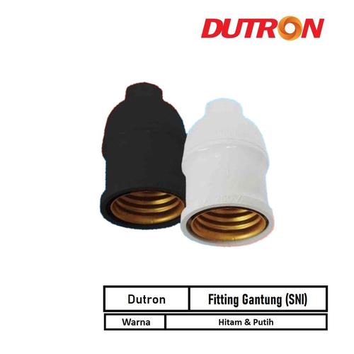 Jual Fitting Gantung DUTRON Hitam / Putih- Fitting Lampu DUTRON Putih/Hitam - Hitam - Kota ...