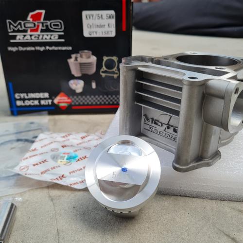 Jual Block Seher Blok Bore Up Kit Moto1 Beat Scoopy Vario FI KVY 54,5mm ...