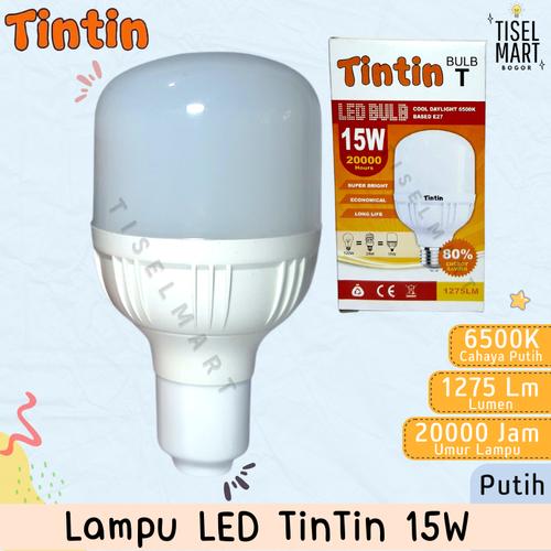 Jual Lampu Bohlam LED TinTin 5W 10W 15W 20W Capsule Putih Hemat Energi - 5W - Kota Bogor ...
