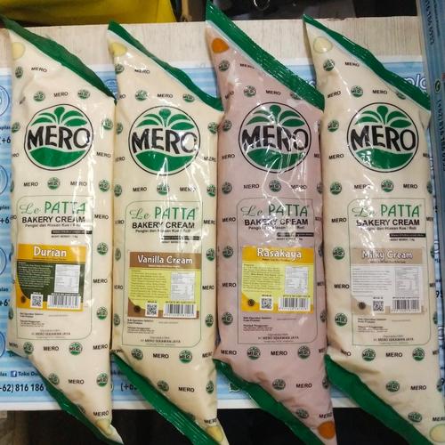 Jual Mero Le Patta Bakery Cream 1 kg Aneka Rasa - Vanilla Cream ...