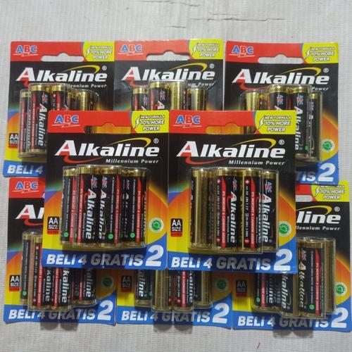 Jual Baterai ABC ALKALINE AAA/A3 Battery ABC ALKALINE AAA isi 6 pcs / 1 ... Jual Baterai ABC ALKALINE AAA/A3 Battery ABC ALKALINE AAA isi 6 pcs / 1 ...