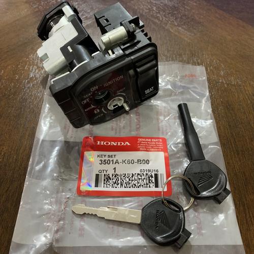 Jual K60 KUNCI KONTAK ASSY KEY SET MOTOR VARIO 150 LED ESP 125 FI F1 ...