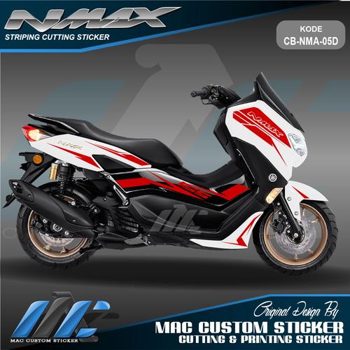 Jual CUTTING STICKER NMAX NEW - STIKER NMAX 2020 - NMAX PUTIH - CB NMA ...