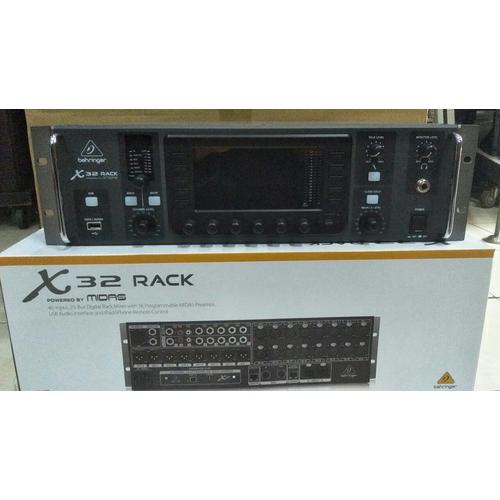Jual Behringer X32 Rack - X-32 Rack - X 32 Rack Digital Mixer Original ...
