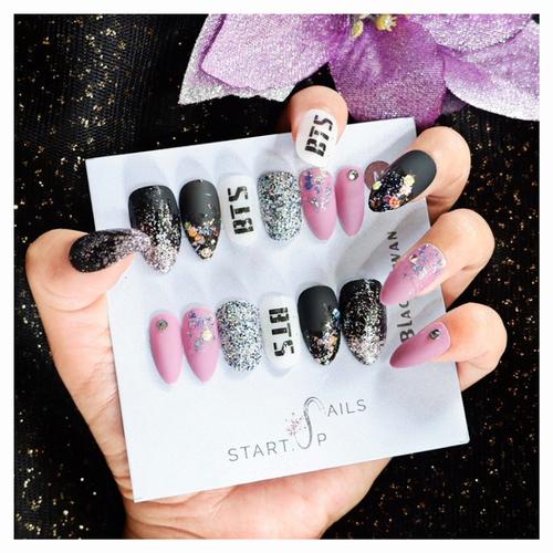 Jual Kuku Palsu 3D BTS Wedding Collection dan Lem Mercy Professional ...