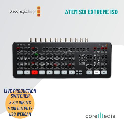 Promo Blackmagic Design ATEM SDI Extreme ISO / ATEM Mini SDI Mixer 8 ...